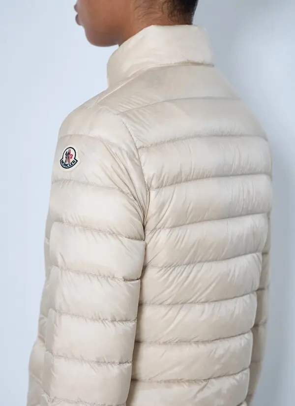 Moncler Lans Down Jacket - Cream