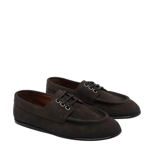 Dolce & Gabbana Derby Lace Up Shoes - Brown