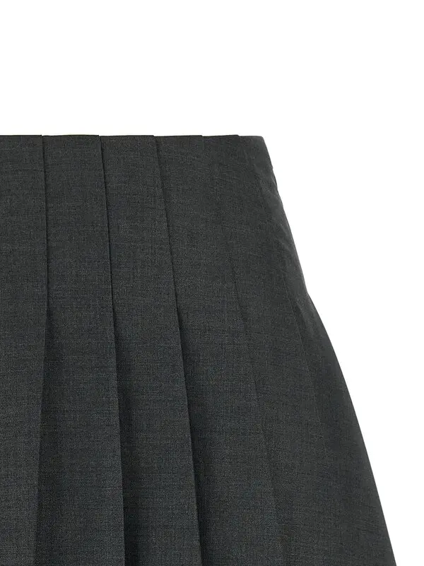 SELF-PORTRAIT Pleated Skirt