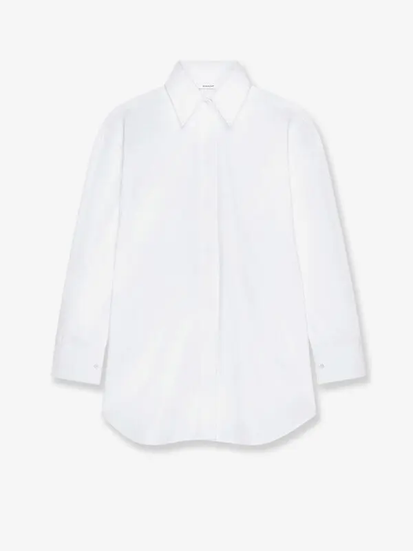 Givenchy Backless Cotton Shirt - White