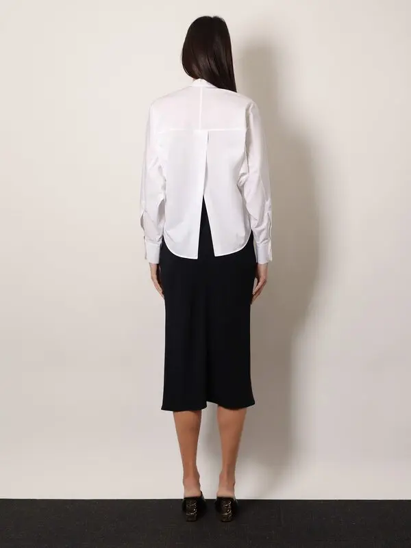 Givenchy Open Back Cotton Shirt