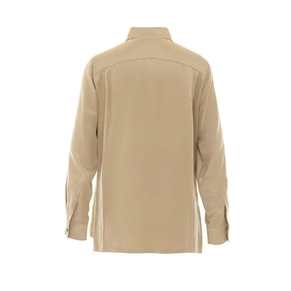 Max Mara Geranio Silk Shirt - Cream