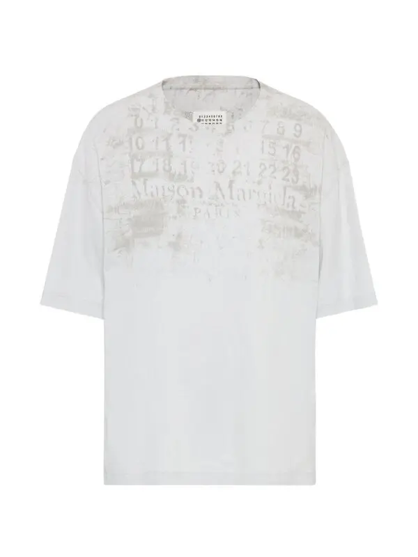 MAISON MARGIELA Oversized Cotton T-shirt - Multicolor