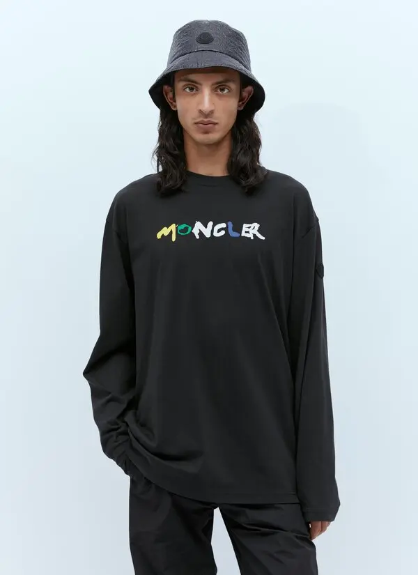 Moncler Logo Patch Bucket Hat