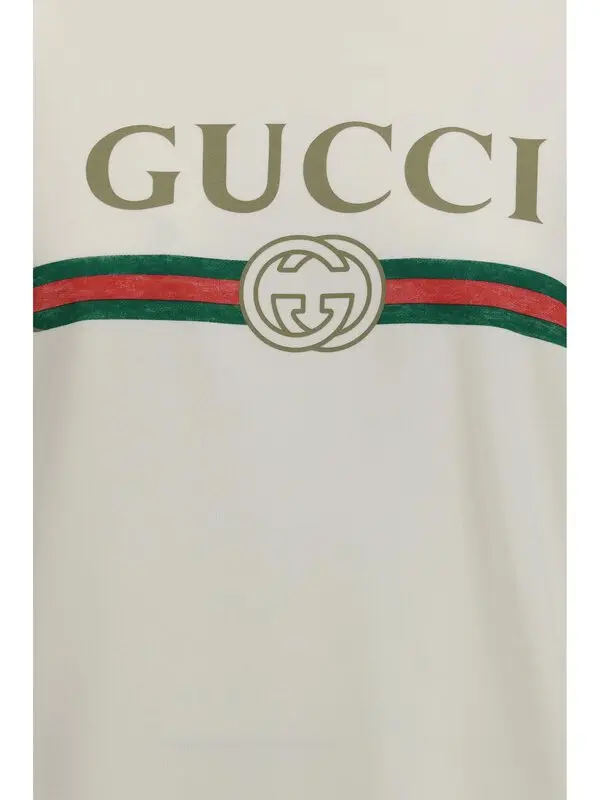 Gucci Cotton And Cashmere Jersey Hoodie - White