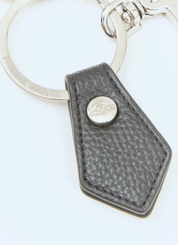 VIVIENNE WESTWOOD 3d Orb Keychain - Black