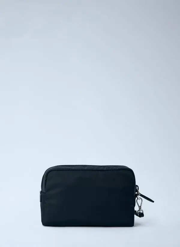 Prada Compact Nylon Pouch - Black