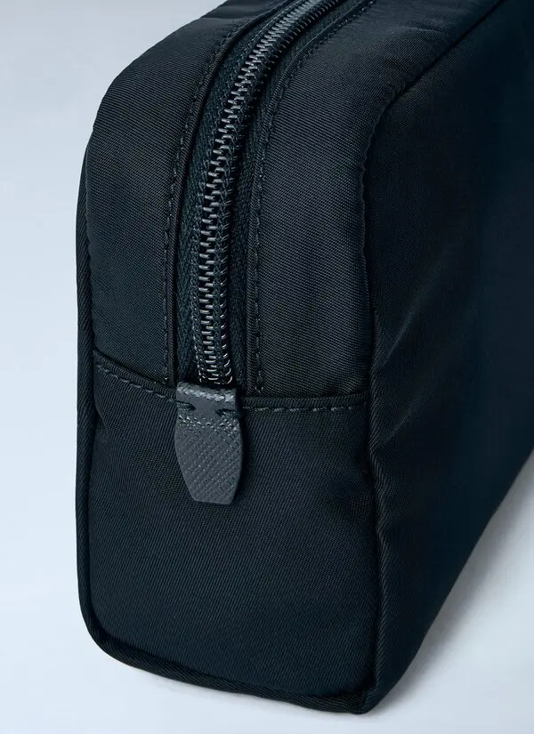 Prada Compact Nylon Pouch - Black