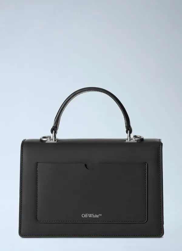Off-White Jitney 1.4 Top Handle Bag - Black