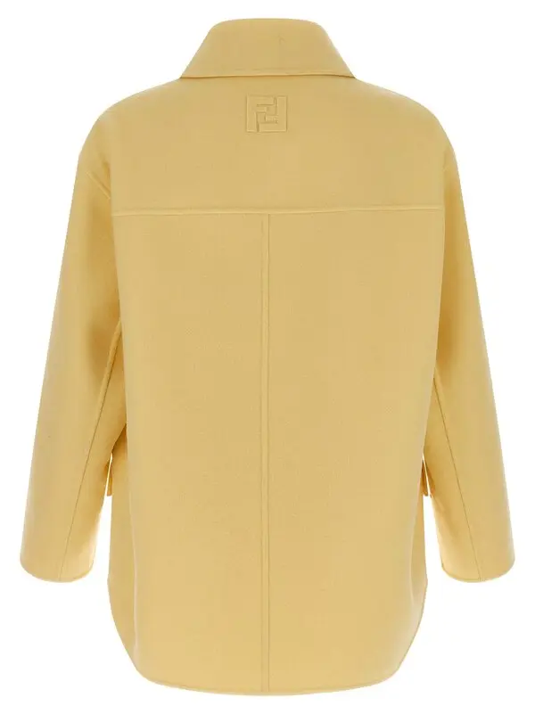 Fendi Caban Coat - Yellow