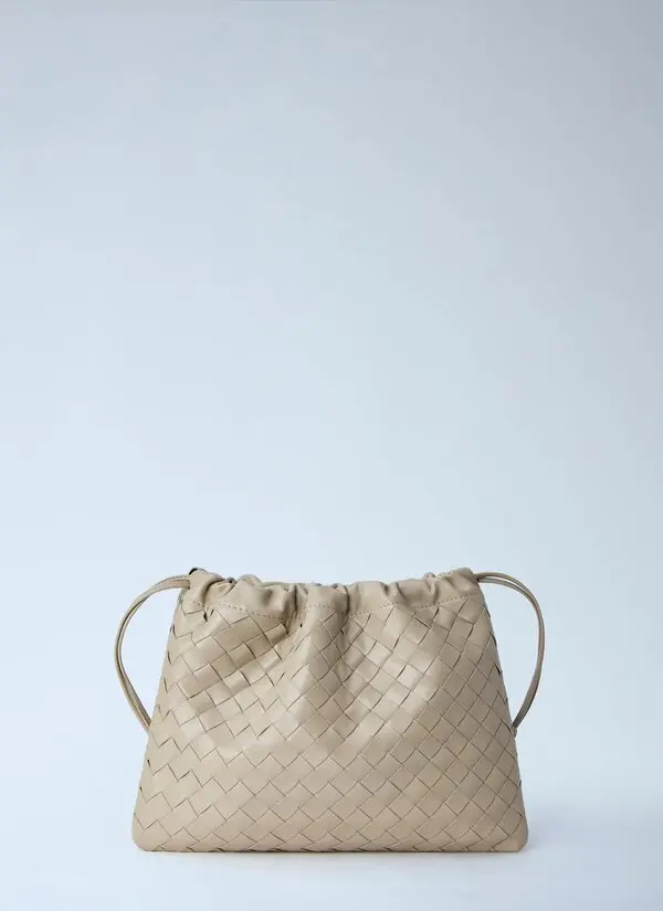 Bottega Veneta Intrecciato Dustbag - Cream