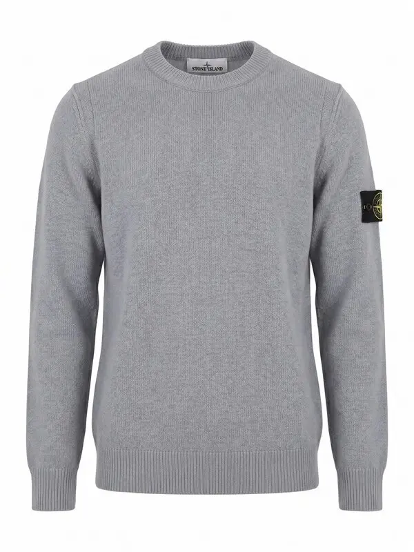 Stone Island Lambswool Crew Neck - Multicolor