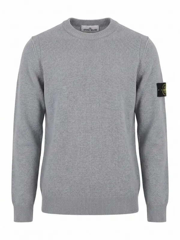 Stone Island Lambswool Crew Neck Pullover - Multicolor