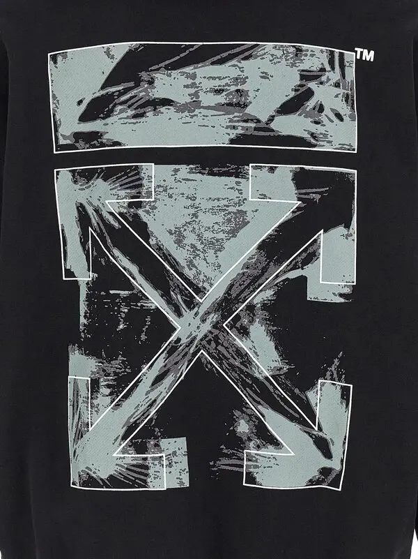 Off-White Paint Arrow Skate' Hoodie