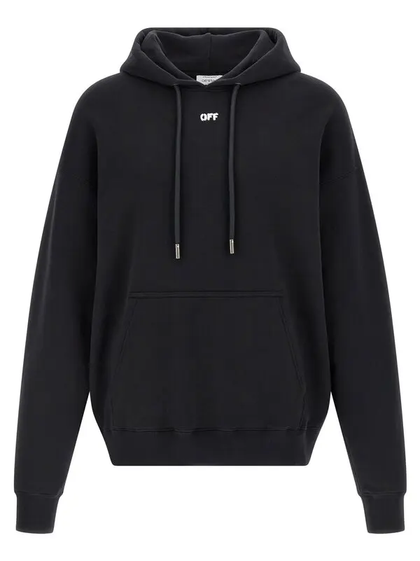 Off-White Paint Arrow Skate Hoodie - Black