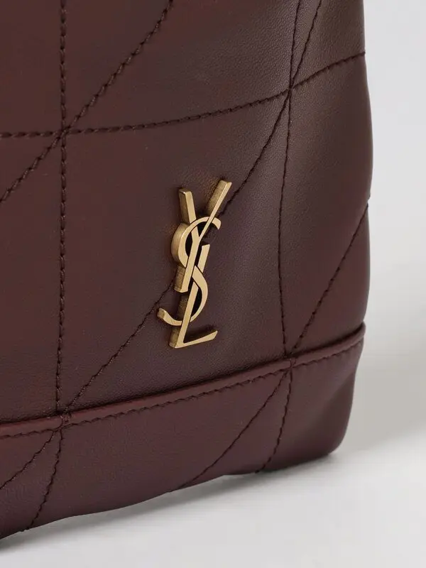 Saint Laurent Quilted Nappa Bag - Red