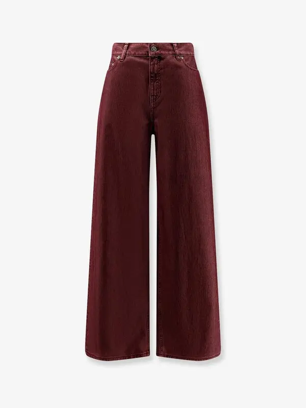 GOLDEN GOOSE Melody Boyfriend Fit Trousers - Multicolor