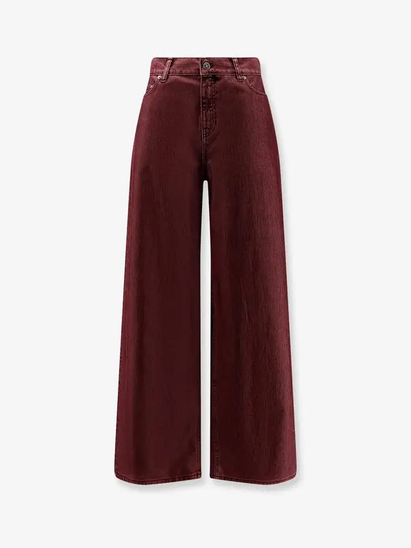 GOLDEN GOOSE Melody Boyfriend Fit Trousers - Multicolor