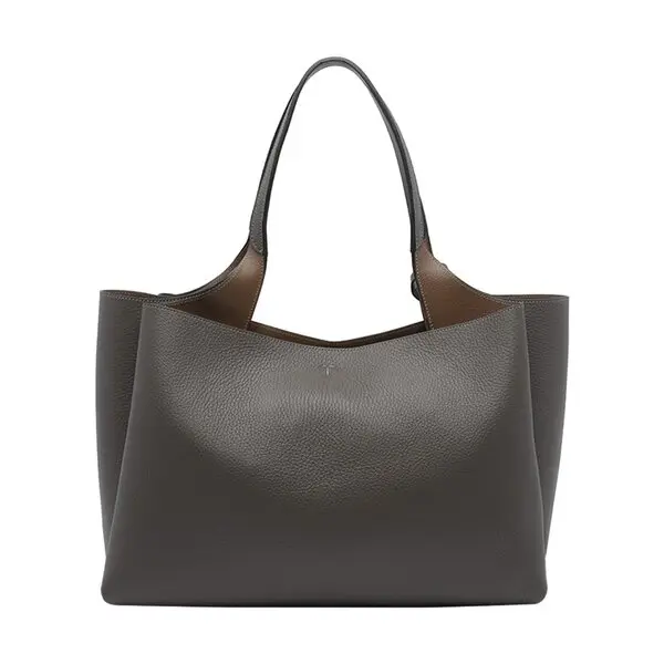 TOD'S Medium Leather Bag - Gray