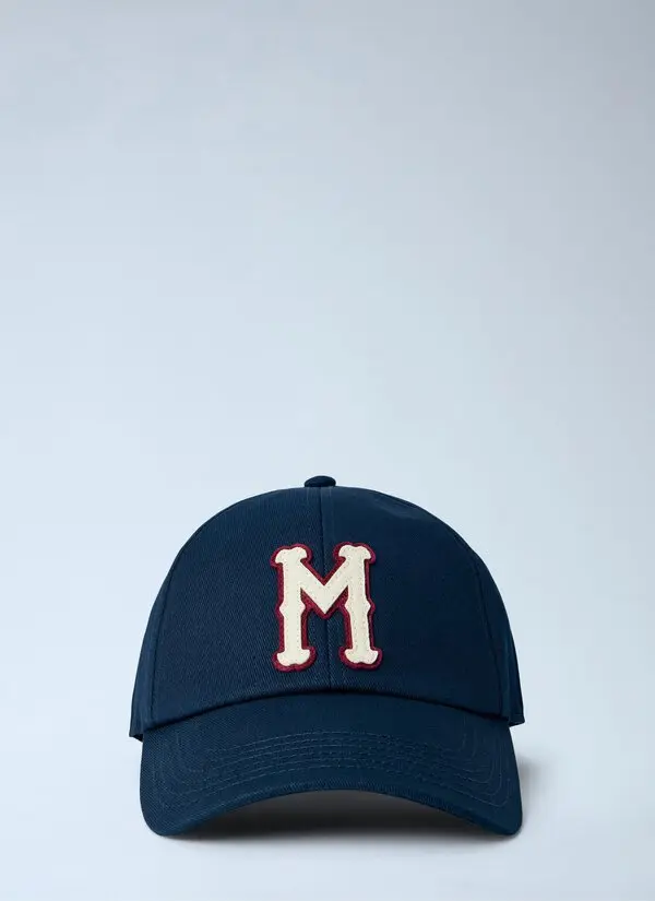 Moncler Embroidered Logo Cap - Blue