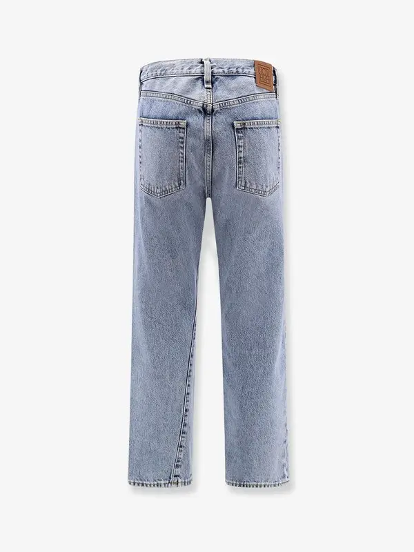TOTEME Twisted Seam Organic Cotton Jeans - Multicolor