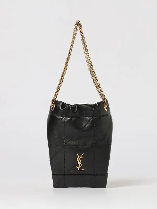 Saint Laurent Jamie Quilted Nappa Bag - Black
