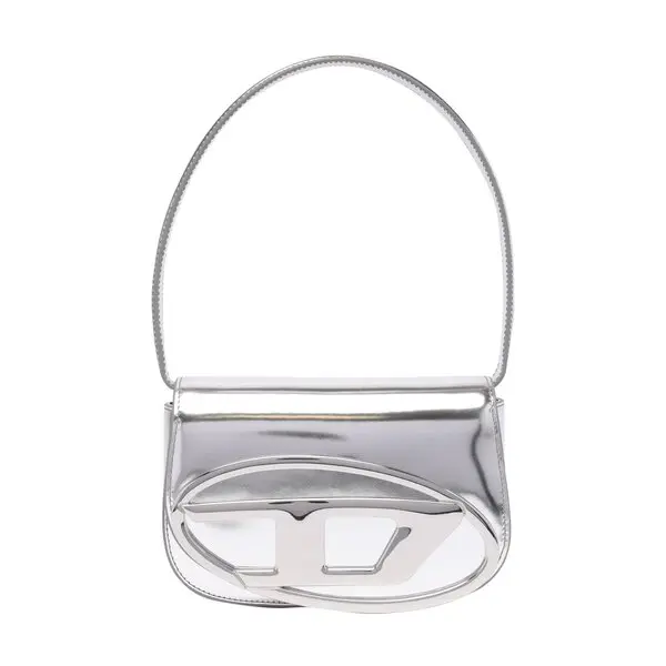 DIESEL® 1dr Shoulder Bag - Silver