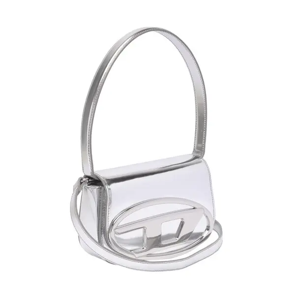 DIESEL® 1dr Shoulder Bag - Silver