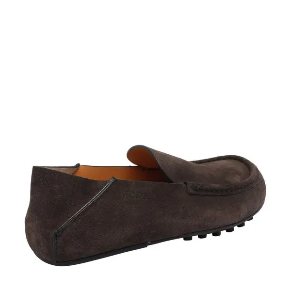 TOD'S Suede Pantofola Loafers