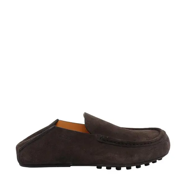 TOD'S Suede Pantofola Loafers