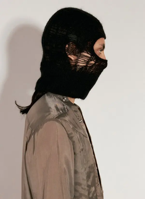 Rick Owens Knitted Hood