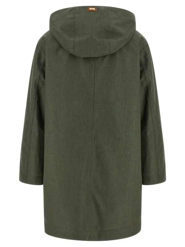 Herno Linen Raincoat