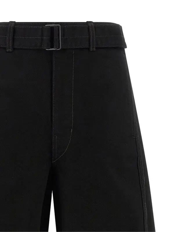 LEMAIRE Twisted Belted' Jeans - Black