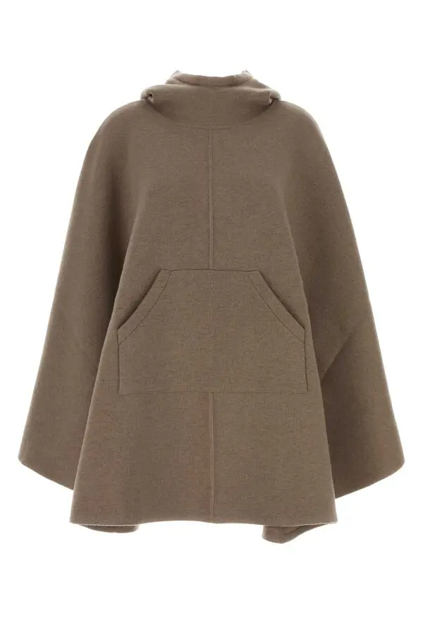 Bottega Veneta Cashmere Cape - Brown