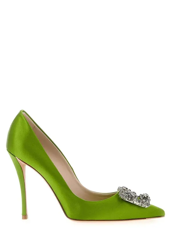 ROGER VIVIER Flower Strass Pumps