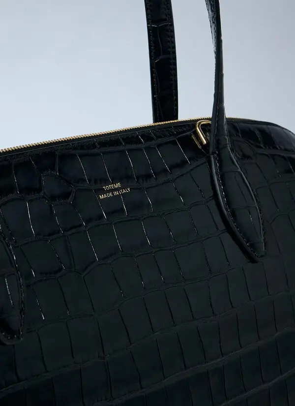 TOTEME Croc-embossed Day Tote Bag