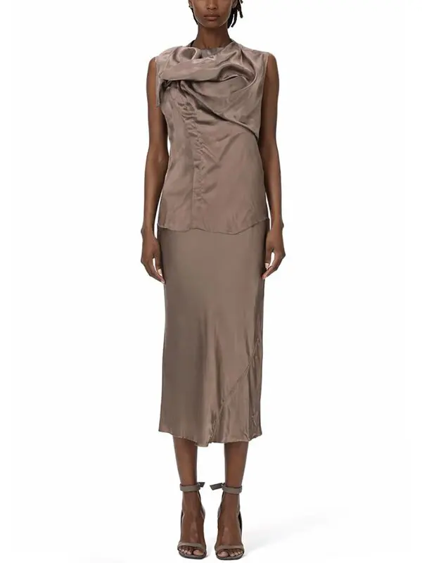 Rick Owens Sleeveless Island Shirt - Multicolor