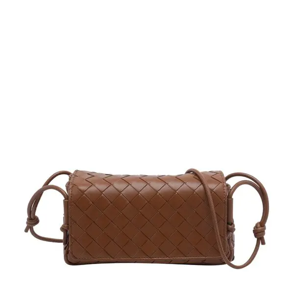 Bottega Veneta Notturno Pouch - Brown