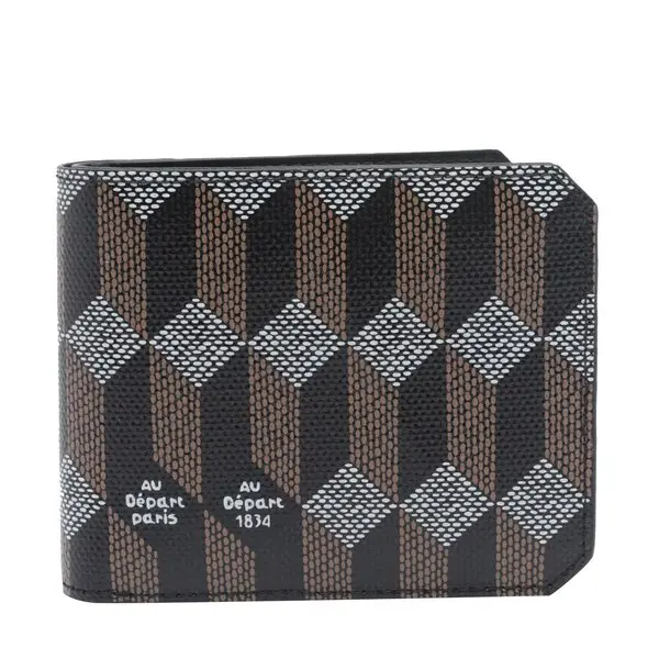 AU DEPART Logo Bifold Wallet - Multicolor
