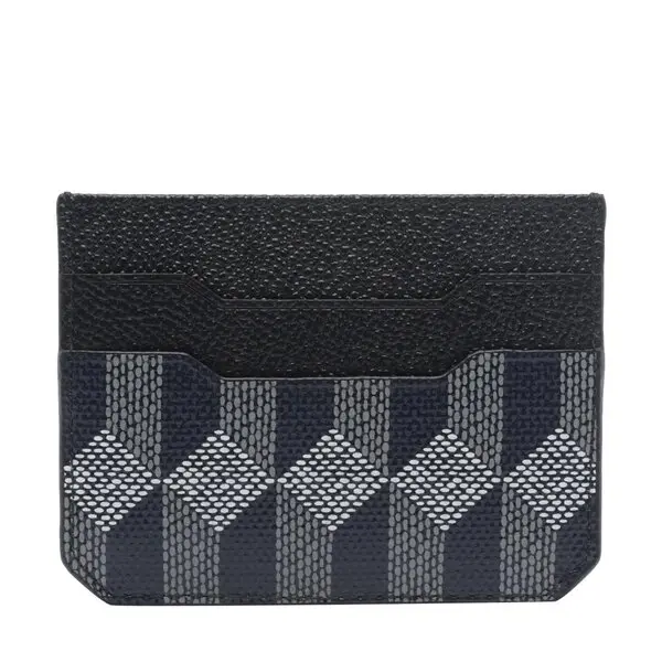 AU DEPART Logo Card Holder - Black