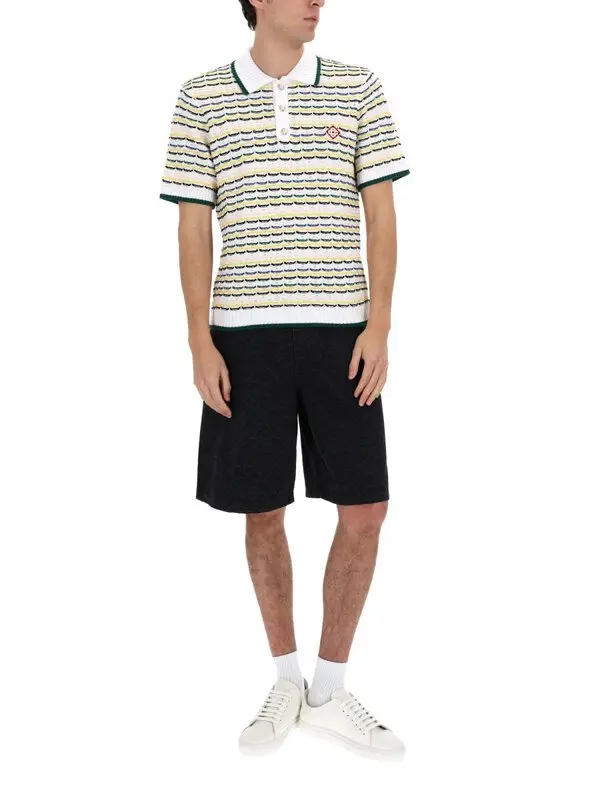 Casablanca Knitted Polo