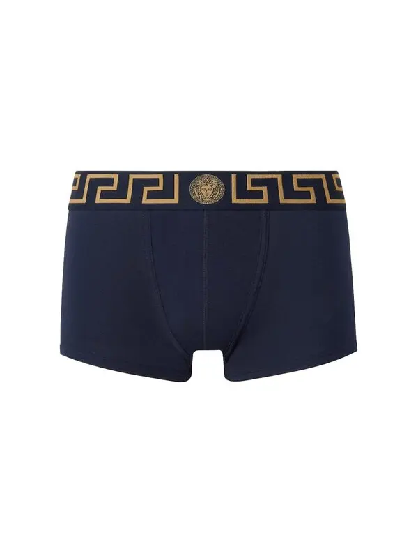 Versace Boxer Shorts With Greek