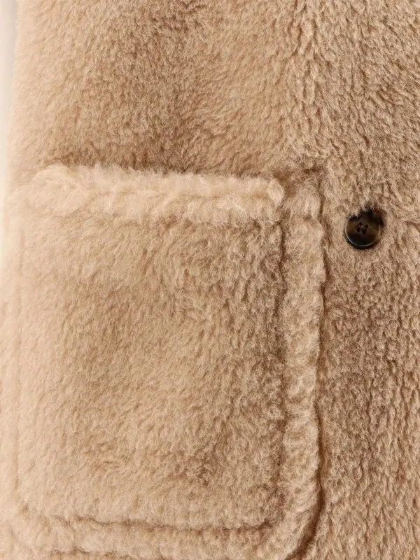 Max Mara Alpaca, Cashmere And Silk Cape - Cream
