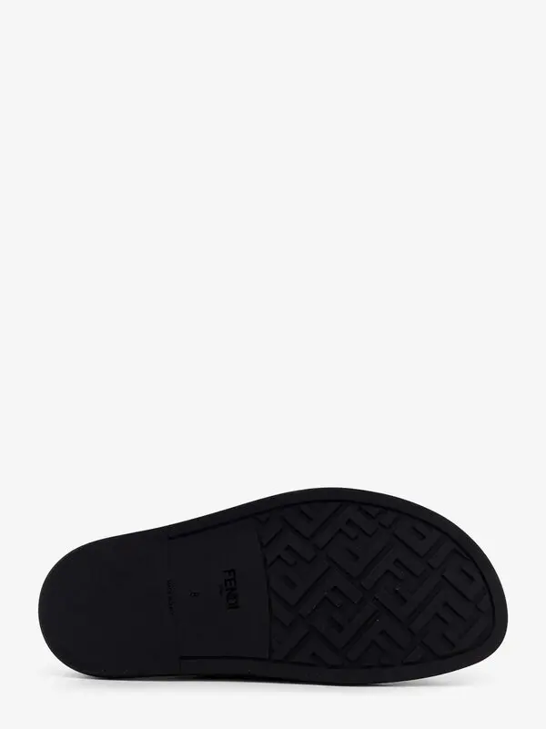 Fendi Ff Jacquard Fabric Feel Sandals - Multicolor