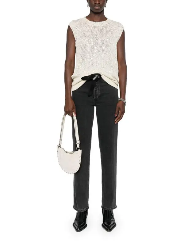 GOLDEN GOOSE Melyssa Top With Sequins