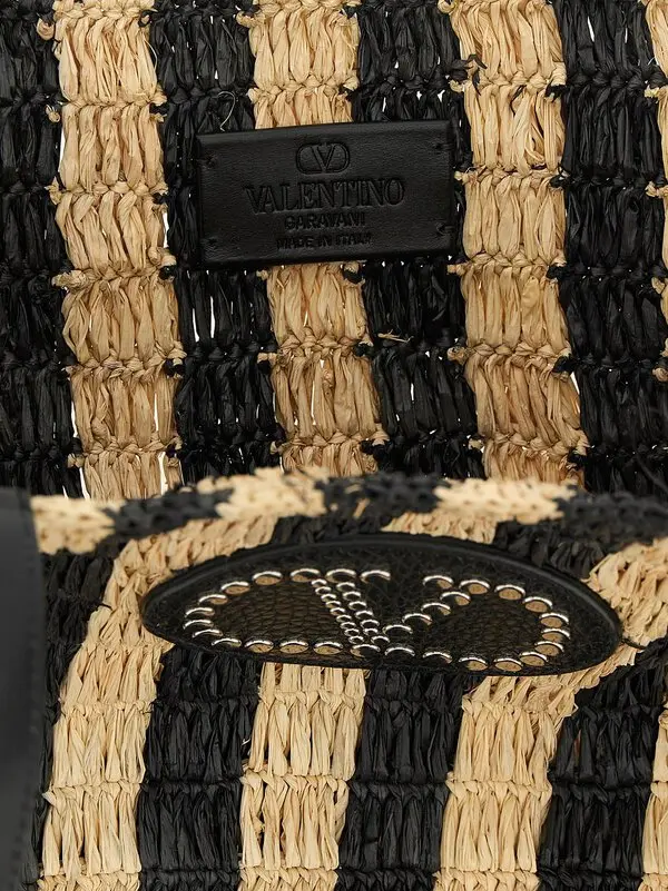 Valentino Garavani Shopping Raffia