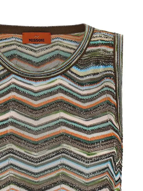 Missoni Chevron Workmanship Top
