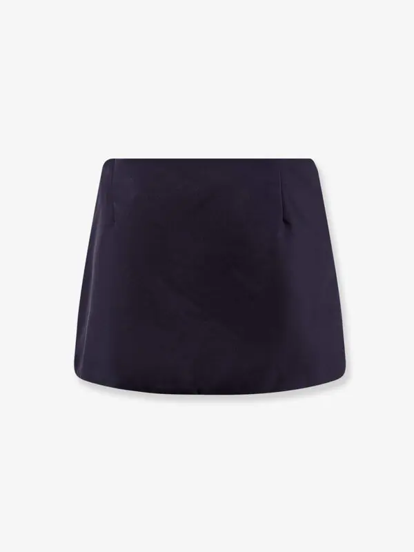 Miu Miu Recycled Material Mini Skirt - Multicolor