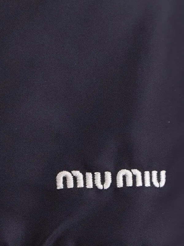Miu Miu Recycled Material Mini Skirt - Multicolor