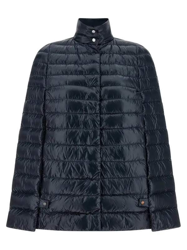 Herno Cape Down Jacket - Blue